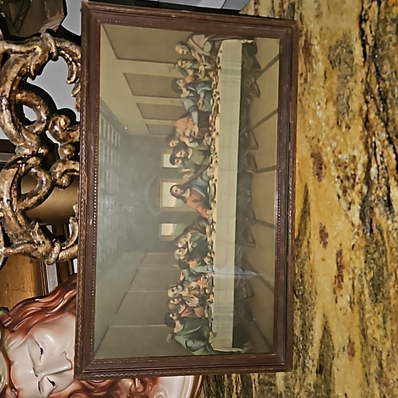 Art | Vintage The Last Supper Original Frame | Poshmark